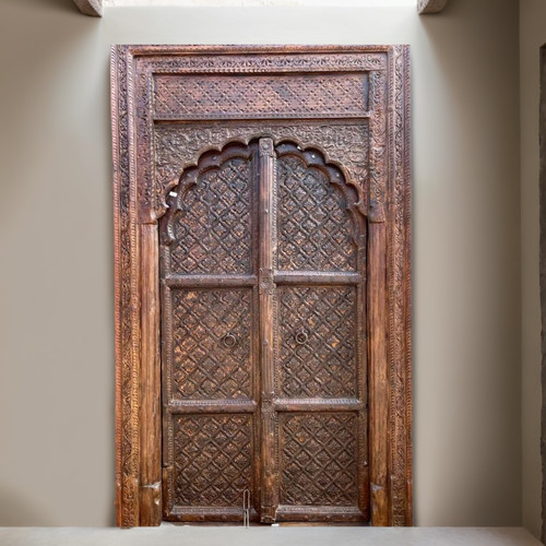The Singama Antique Style Haveli Doors | Jodhpore Home