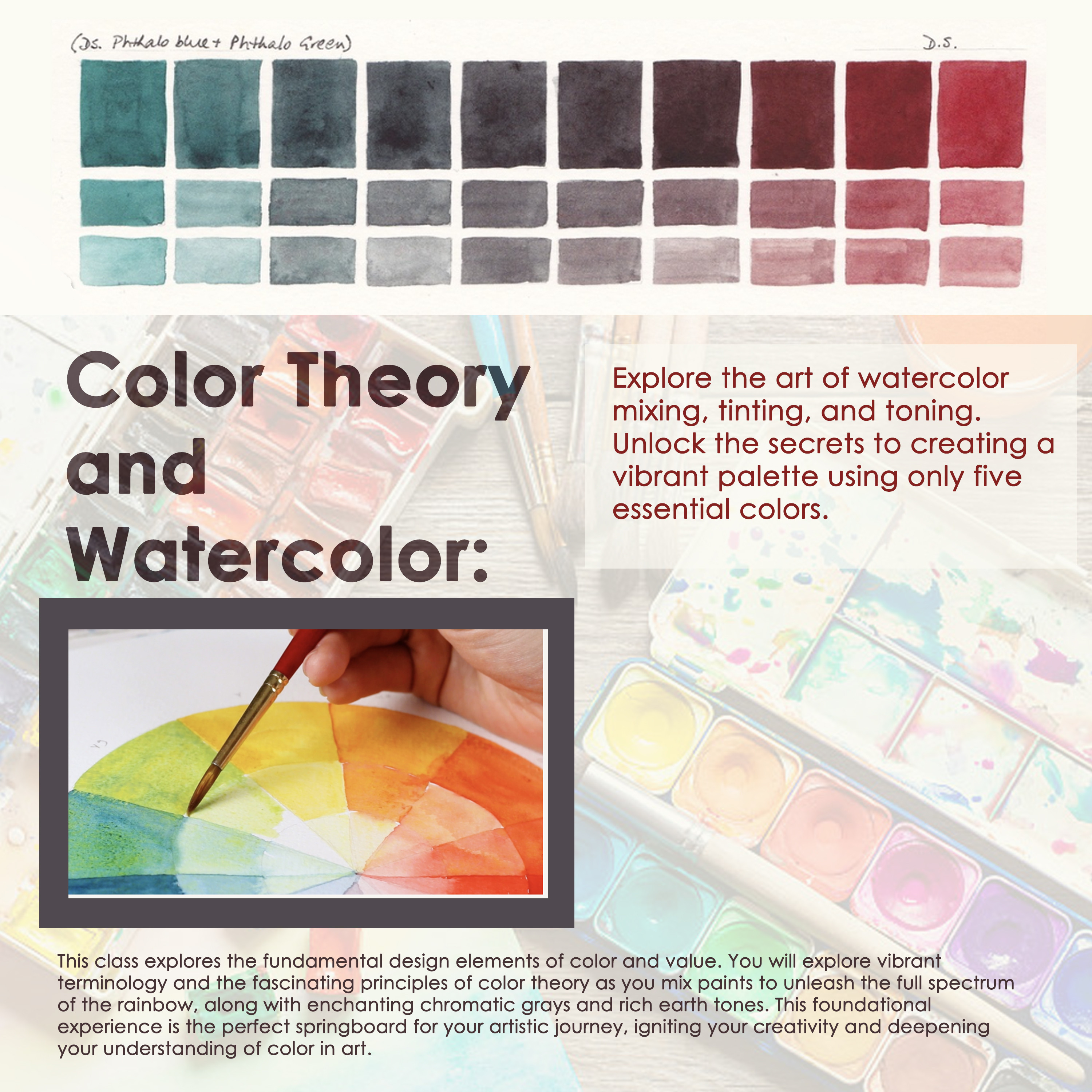 Color Theory and Watercolor | Calvert Arts Council