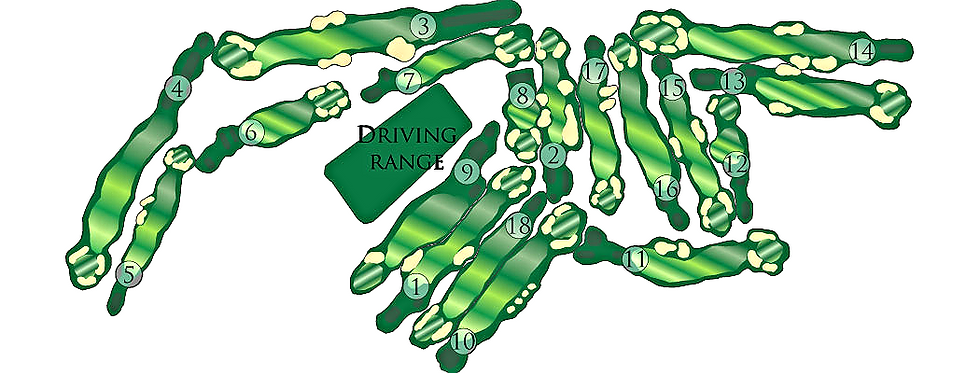 Course Layout | Weirton, WV | Williams Golf & Country Club