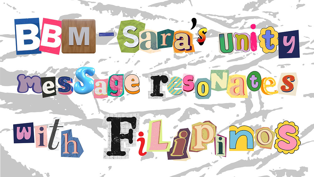 BBM-Sara’s unity message resonates with Filipinos