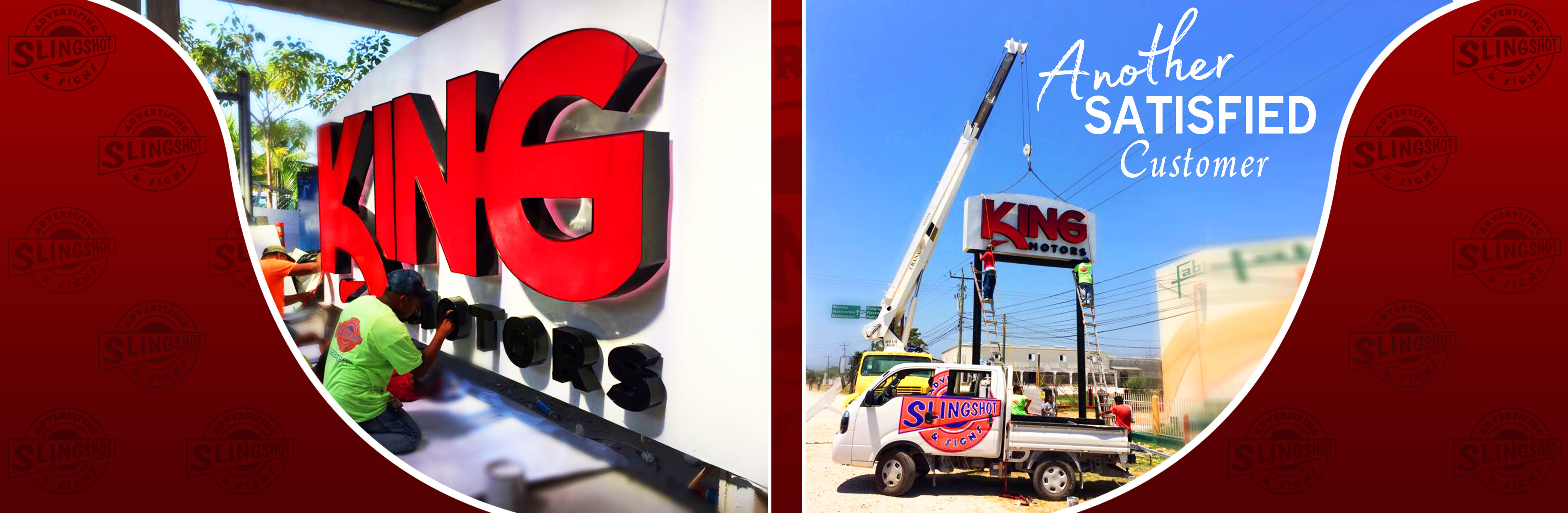 Slingshot Signs Belize | Belize City | Slingshot-signs.com