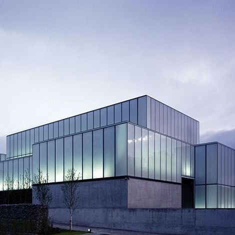 Translucent glass Facade