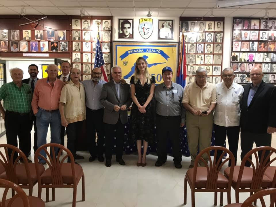 Carrie L. Filipetti's official visit to to the Bay of Pigs Brigade 2506 ...