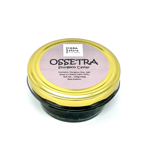 IKRA Ossetra Sturgeon Caviar, 100g | IKRA Store