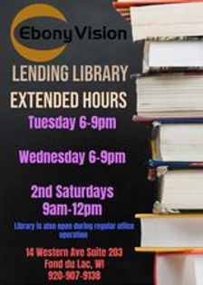 EV Lending Library | Ebony Vision Fdl