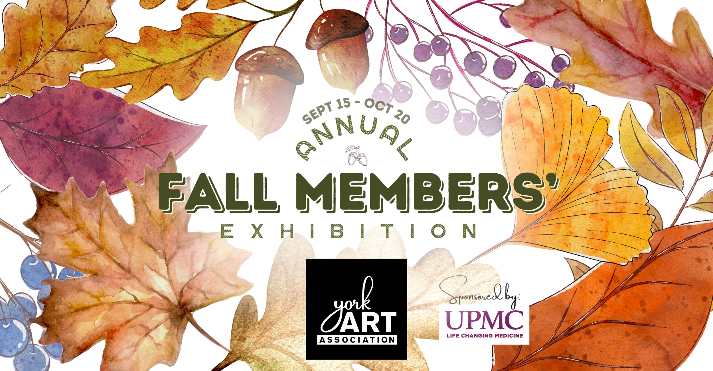 Announcing the Annual Fall Members' Exhibition