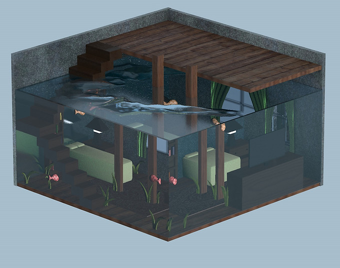 ISOMETRIC SCENES | Kestes Portfolio