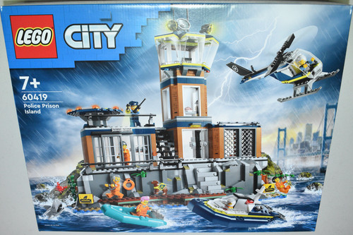 LEGO City 60419 Police Prison Island | Toy Harmony
