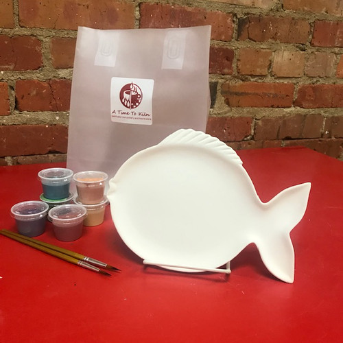 goldfish plate | A Time to Kiln