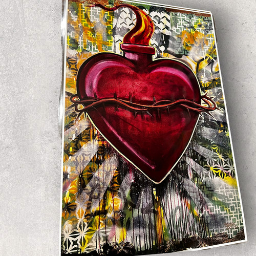 El Corazon Paper Print | So Loco Brand