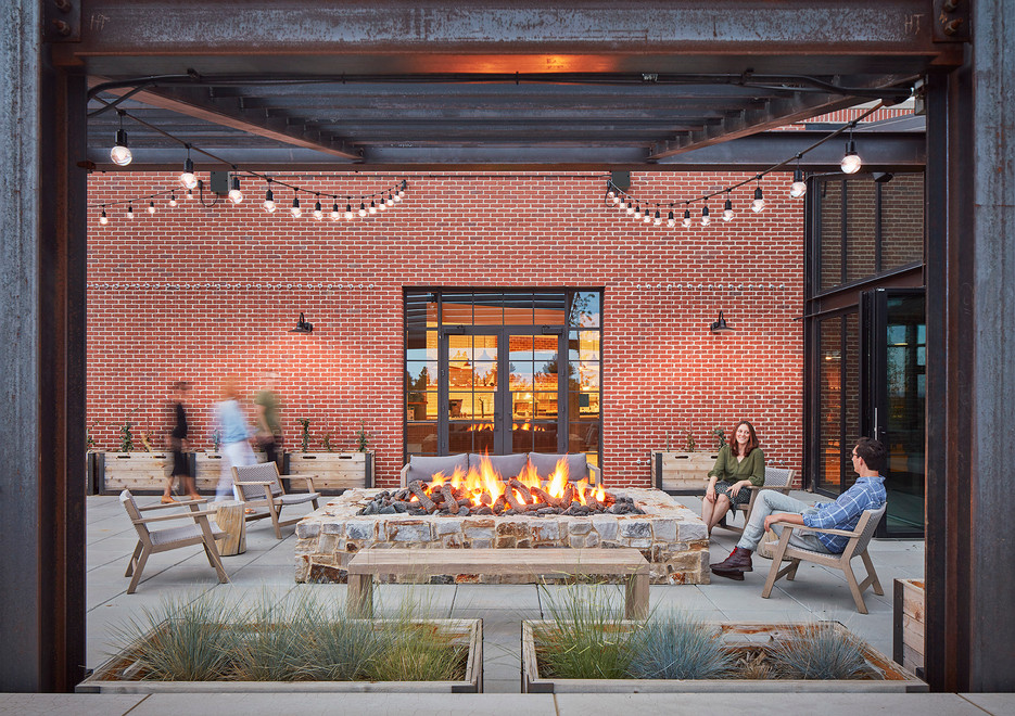 Partners Group North American Headquarters | Award-Winning Refined Modern Industrial Office Flex ...