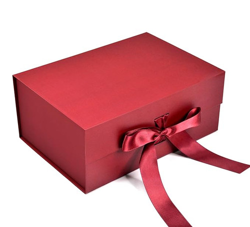 Maroon Foldable Gift Boxes for Chennai - Buy Rigid Boxes