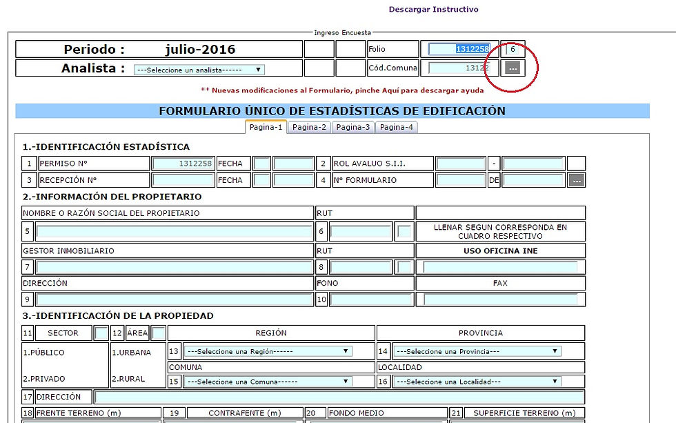 Cómo llenar el formulario INE en formato digital