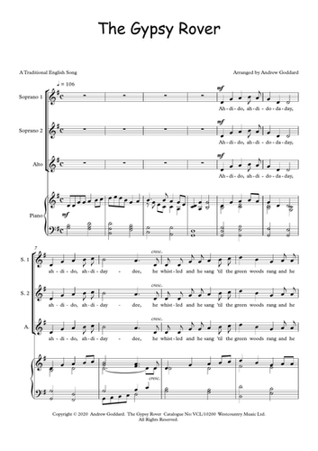 Gypsy Rover, The | Westcountry Music