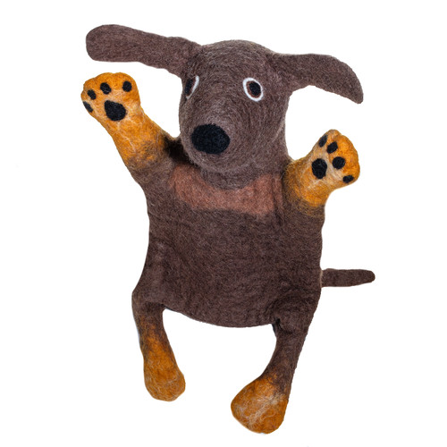 Dog Hand Puppet | The Silk Road Bazaar