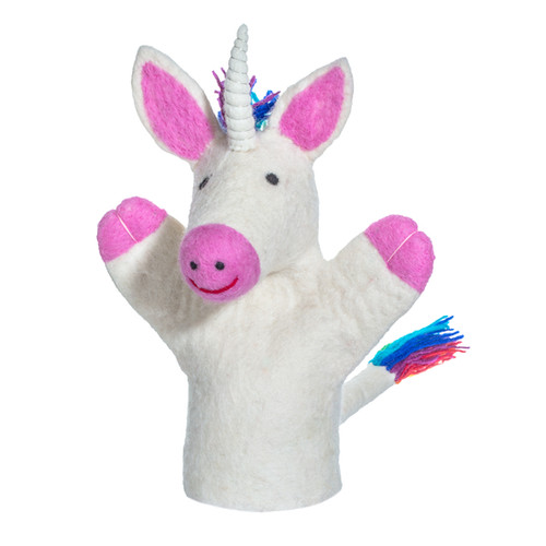 Unicorn Hand Puppet | The Silk Road Bazaar