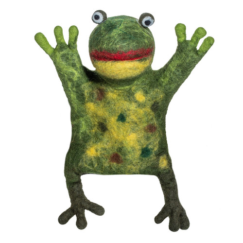 Frog Hand Puppet | The Silk Road Bazaar