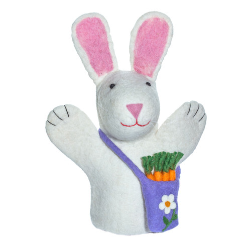 Bunny Hand Puppet | The Silk Road Bazaar