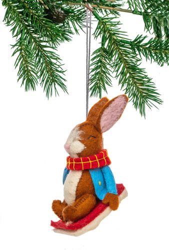 Peter Rabbit Ornament | The Silk Road Bazaar