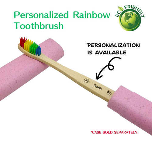 Personalized Rainbow Toothbrush | ALOHA CREATION CLUB