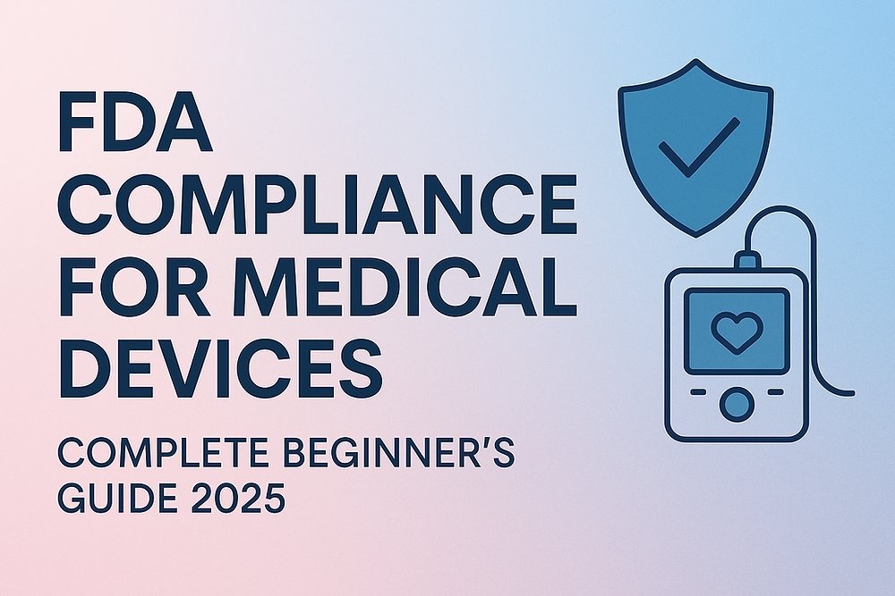 FDA Compliance for Medical Devices: Complete Beginner's Guide 2025