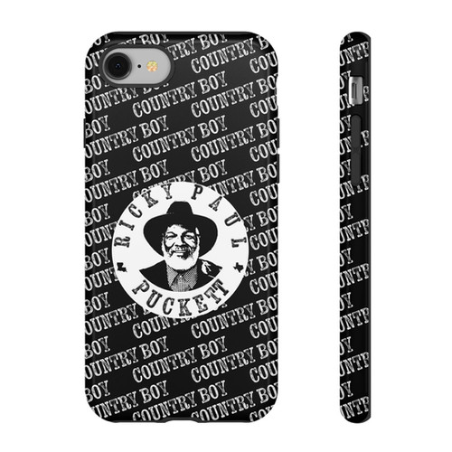 Country Boy Tough Phone Case ( Black and White) | Ricky Paul Puckett
