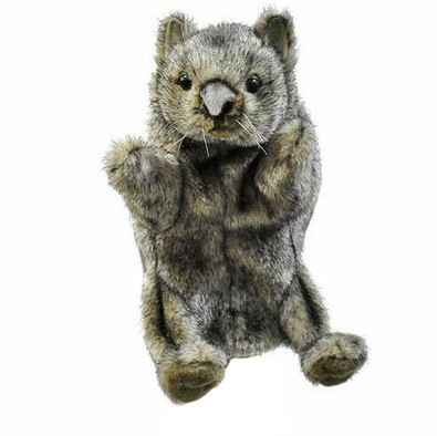 Hansa Wombat Hand Puppet | Zoo Monkeys