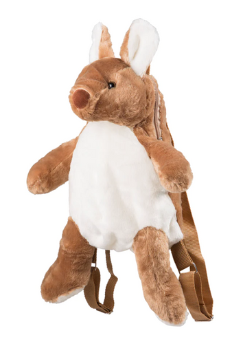 Plush Kangaroo Backpack | Zoo Monkeys