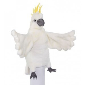 Hansa Cockatoo Hand Puppet | Zoo Monkeys