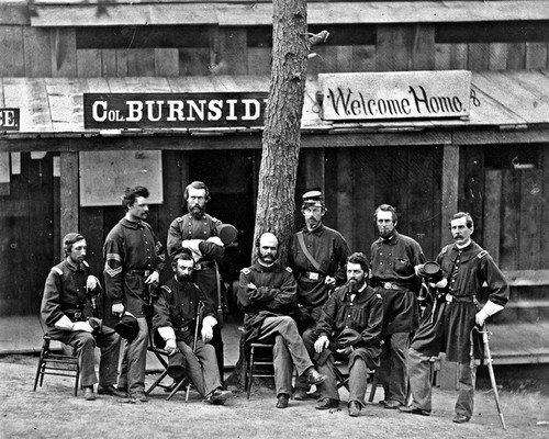 Union General Ambrose Burnside and 1st Rhode Island | historyshoppe