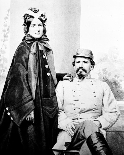 CSA Confederate General John Hunt Morgan & Wife | historyshoppe