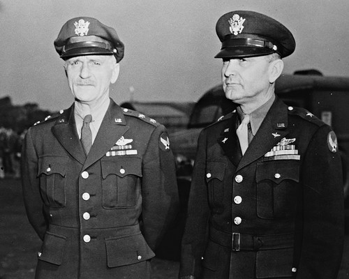 U.S. Air Force Generals Carl Spaatz and Ira Eaker | historyshoppe