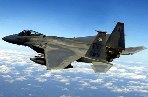 McDonnell Douglas F-15 Eagle Fighter Jet, 71st Fighter Squadron ...