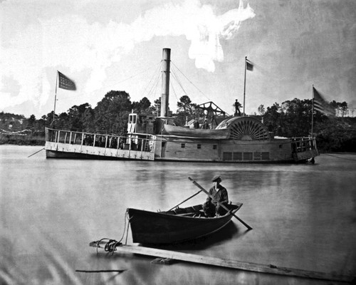Union Federal Gunboat COMMODORE BARNEY, 1862 | historyshoppe