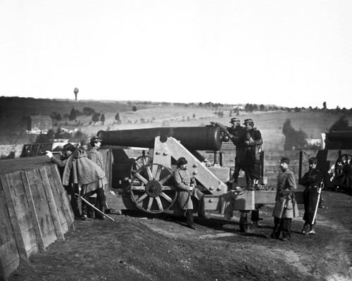 Officers of 55th Infantry at Fort Gaines, Washington | historyshoppe