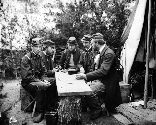 Dominoes at Camp Winfield Scott in Yorktown, Virginia | historyshoppe