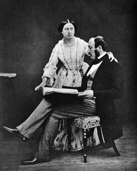 Prince Albert and Queen Victoria, Monarch of the United Kingdom ...