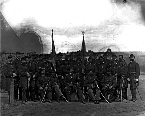 Officers of 13th New York Cavalry at Prospect Hill | historyshoppe