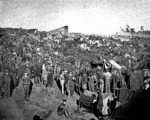 Federal Prisoner Soldiers at Andersonville Prison | historyshoppe