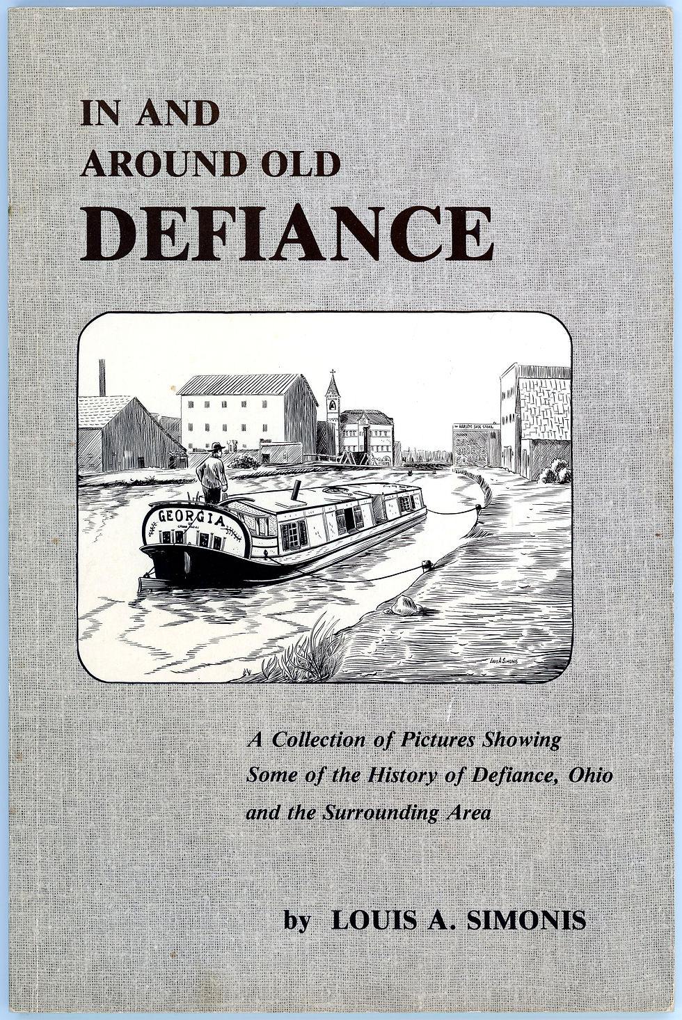 In and Around Old Defiance by Louis Simonis | historyshoppe