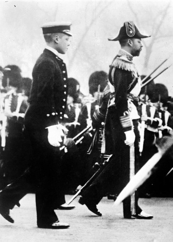 King George V at the Funeral of his father, King Edward VII | historyshoppe