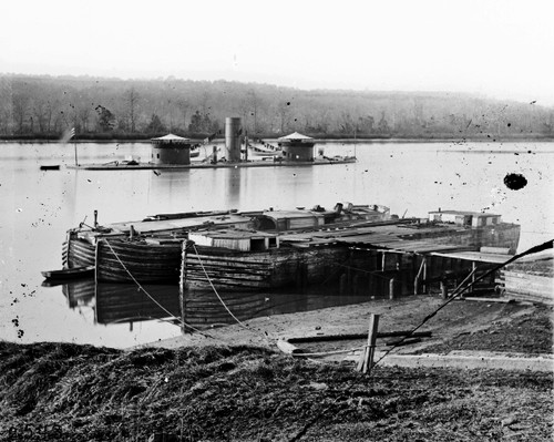 Double-Turret Monitor USS ONONDAGA on the James River | historyshoppe