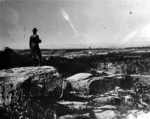 Warren Monument on Little Round Top, Gettysburg | historyshoppe