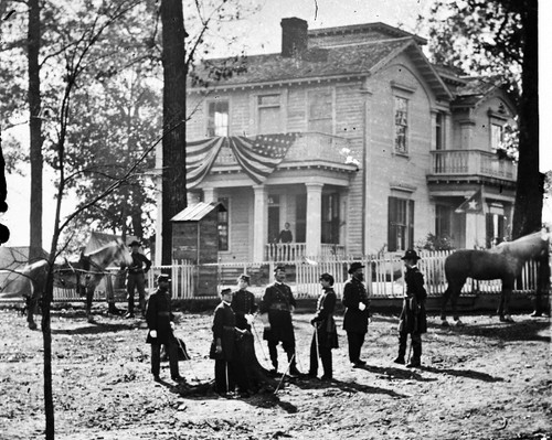 Headquarters of CSA General John Bell Hood in Atlanta | historyshoppe