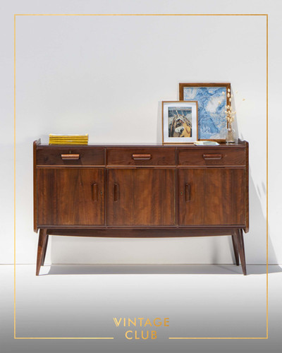 Early 50s Sideboard by EE Meyer in solid imbuia | vintageclub