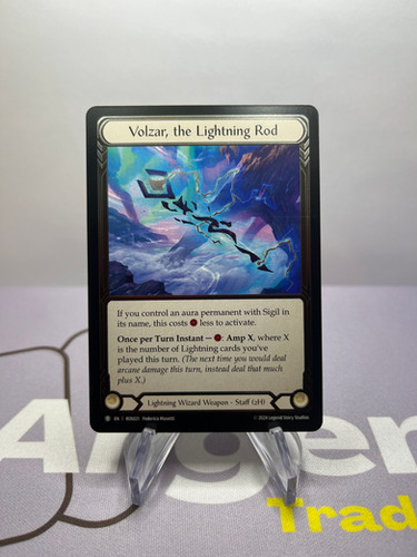 Flesh and Blood TCG Volzar, the Lightning Rod (ROS021) Rosetta T CF NM ...