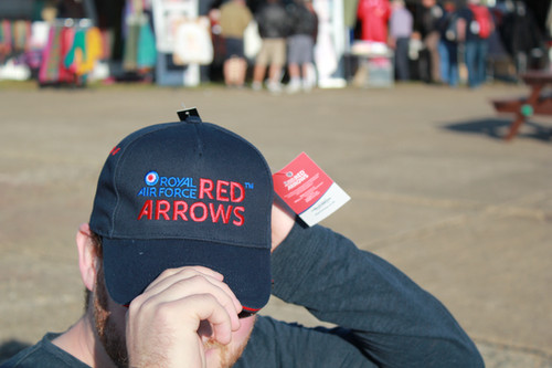 Red Arrows logo navy Baseball cap | AcesHighCollectables