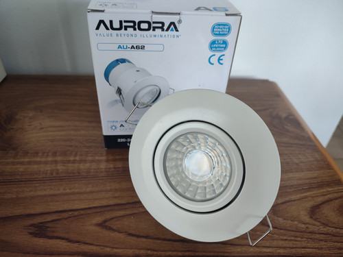Aurora A62 6w LED Downlight. Matte White. 4000k Cool White ...