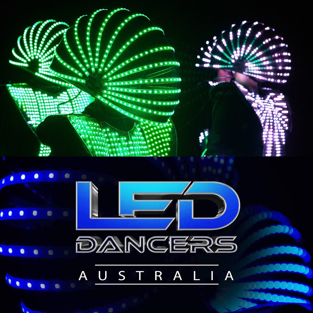 LED dance show video shoot