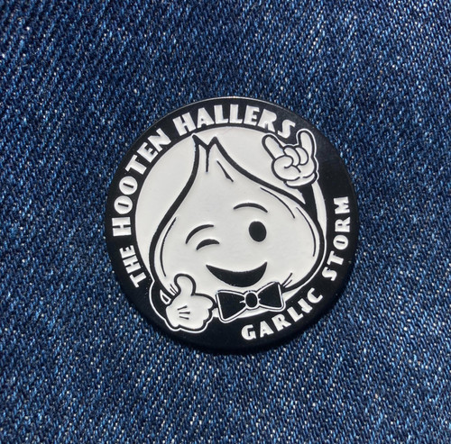 'Garlic Storm' Enamel Pin | hootenhallers